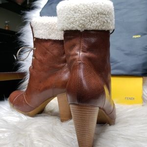Fendi | Shoes | Authentic Fendi Tronchetto Booties | Poshmark